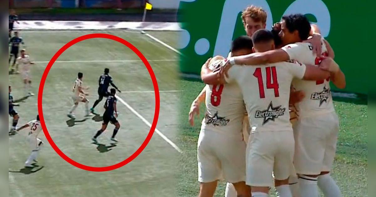 Ignácio da Silva cometió error y Facundo Peraza anotó de cabeza el 1-0 ...