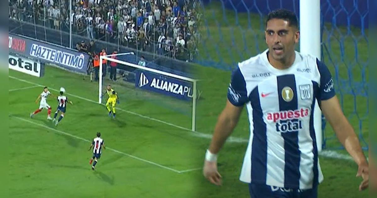 Pablo Sabbag quedó solo de cara al arco y erró el 3-0 de Alianza Lima ...