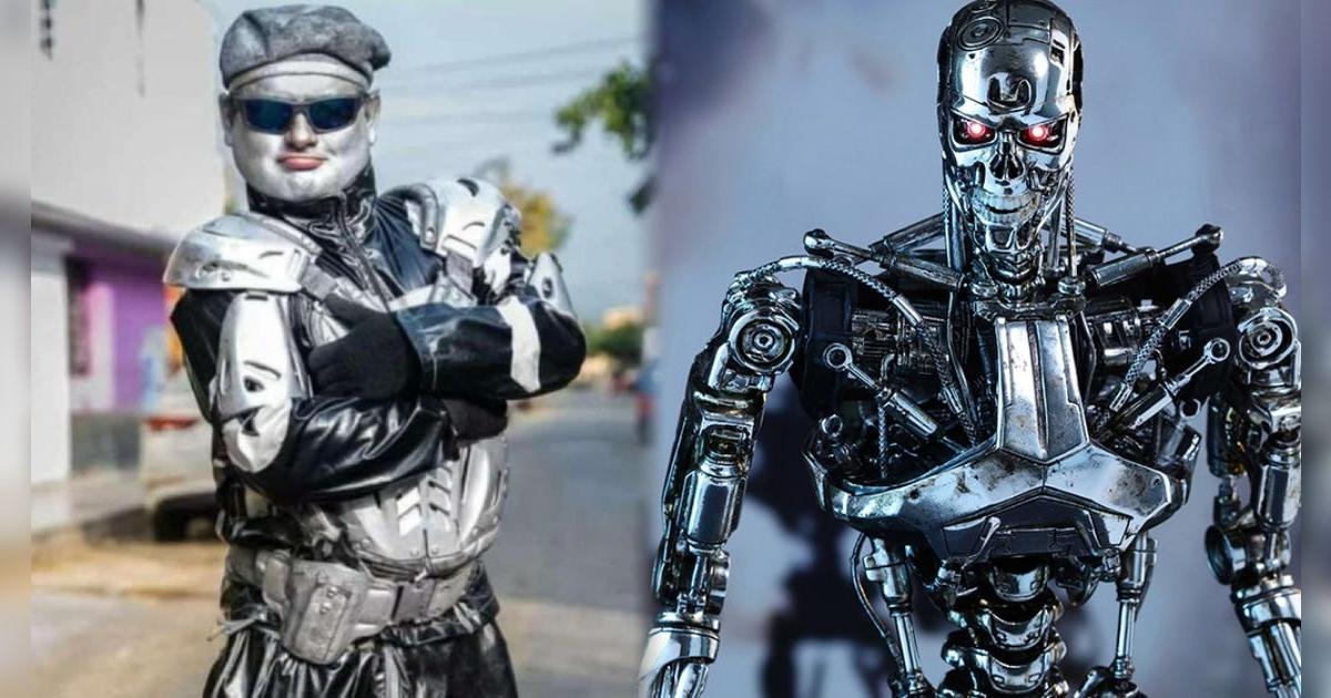 'Robotín' sorprende con cambio físico y fans lo confunden con 'Terminator'