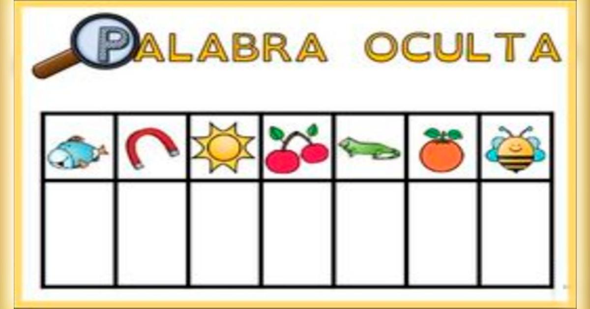 RETO VISUAL para MENTES BRILLANTES: encuentra la palabra oculta en 5 ...