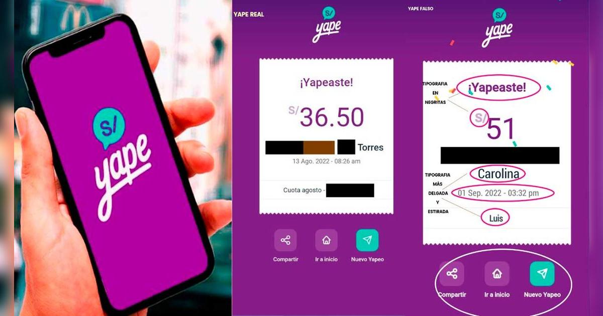 ¿Cómo saber si me quieren engañar con un Yape falso? Así podrás evitar ...