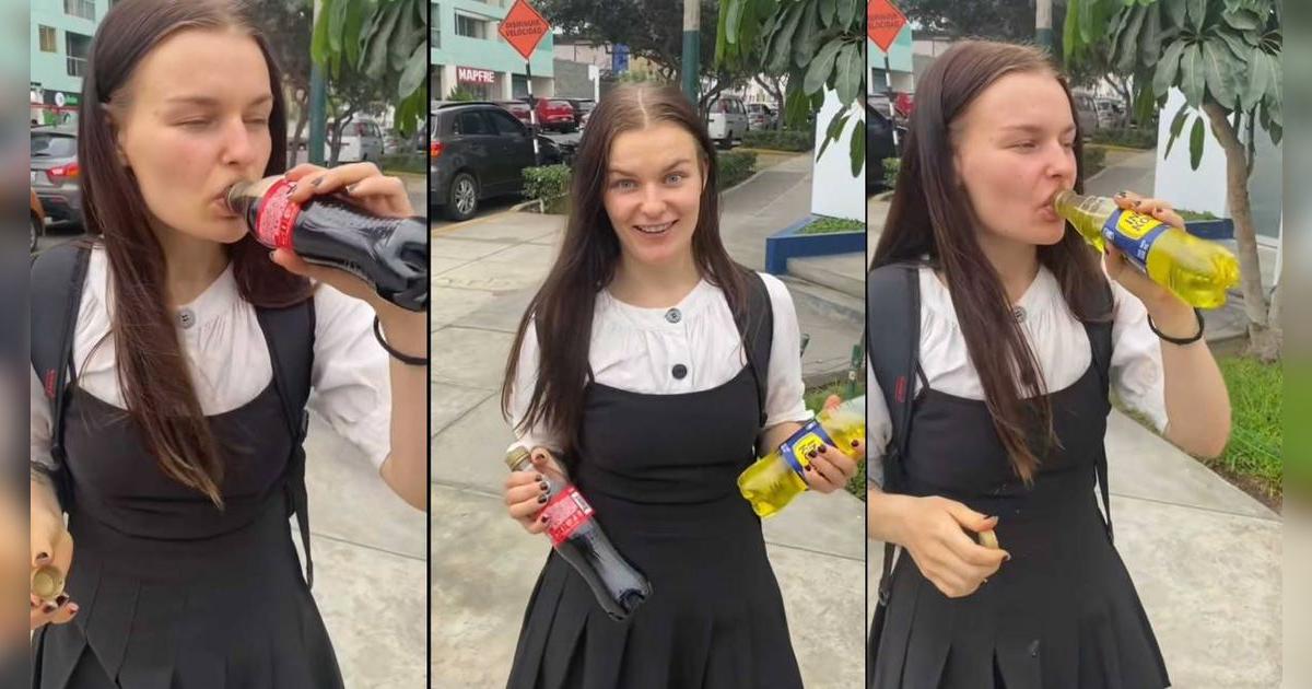 Extranjera compara Coca Cola con Inka Kola en Perú y desecha una de ...