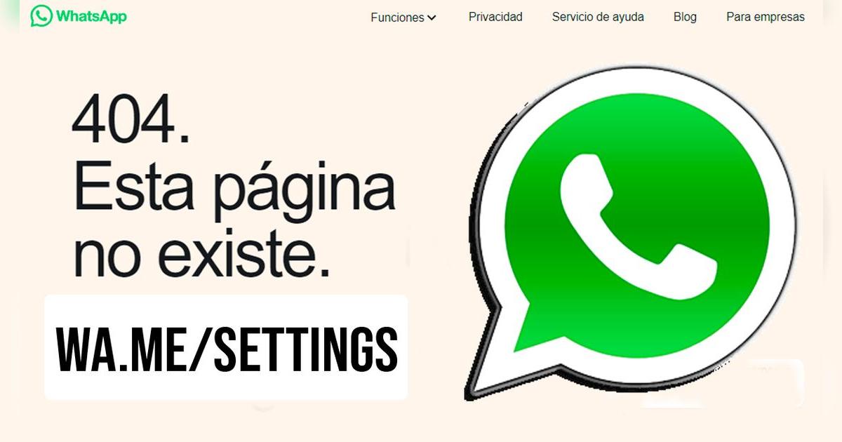 WhatsApp: ¿Qué significa el mensaje wa.me/settings y por qué NUNCA debo ...
