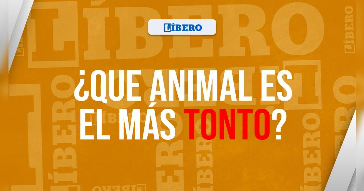 ¿Qué animal es? Solo un verdadero GENIO podrá resolver esta adivinanza ...