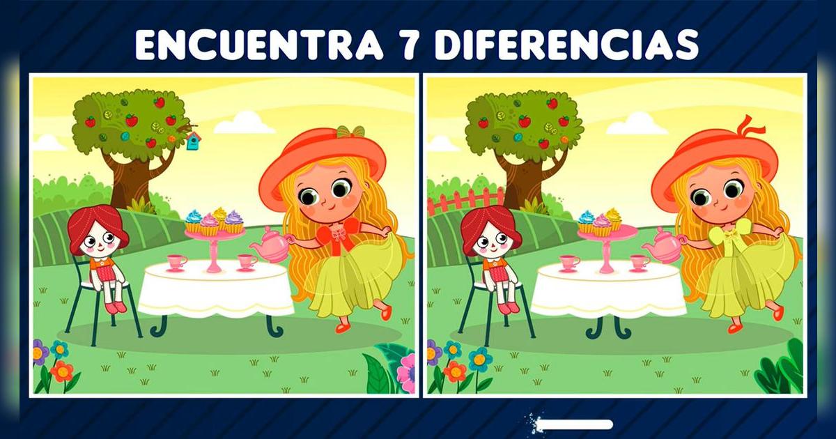 Reto visual EXTREMADAMENTE COMPLICADO: ¿serás capaz de encontrar las 7 ...