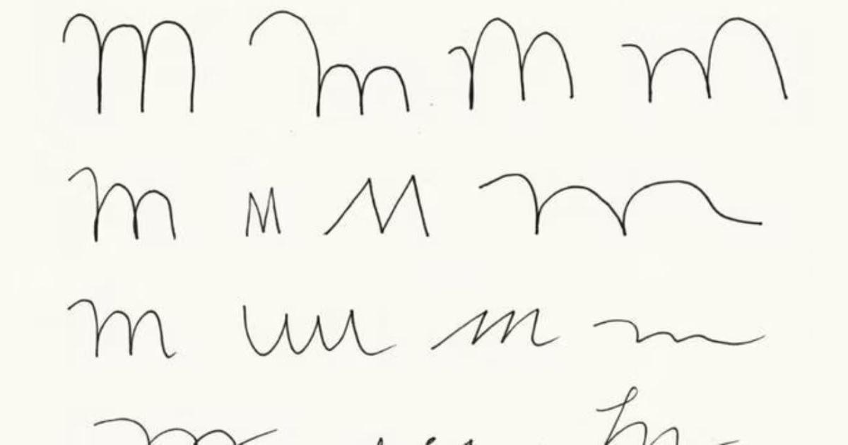 La forma en la que escribes la letra "M" dice mucho de ti: descúbrelo ...