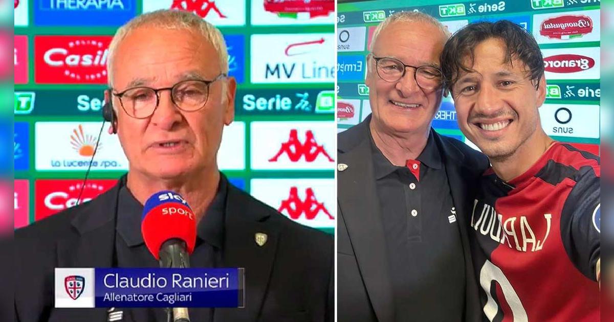 Claudio Ranieri contó lo que le dijo a Gianluca Lapadula y al plantel ...