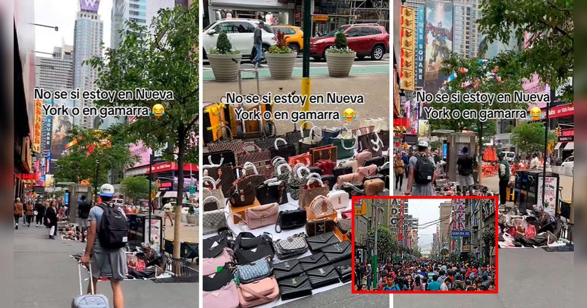 Peruana pasea por Nueva York y se sorprende con el comercio ambulatorio ...