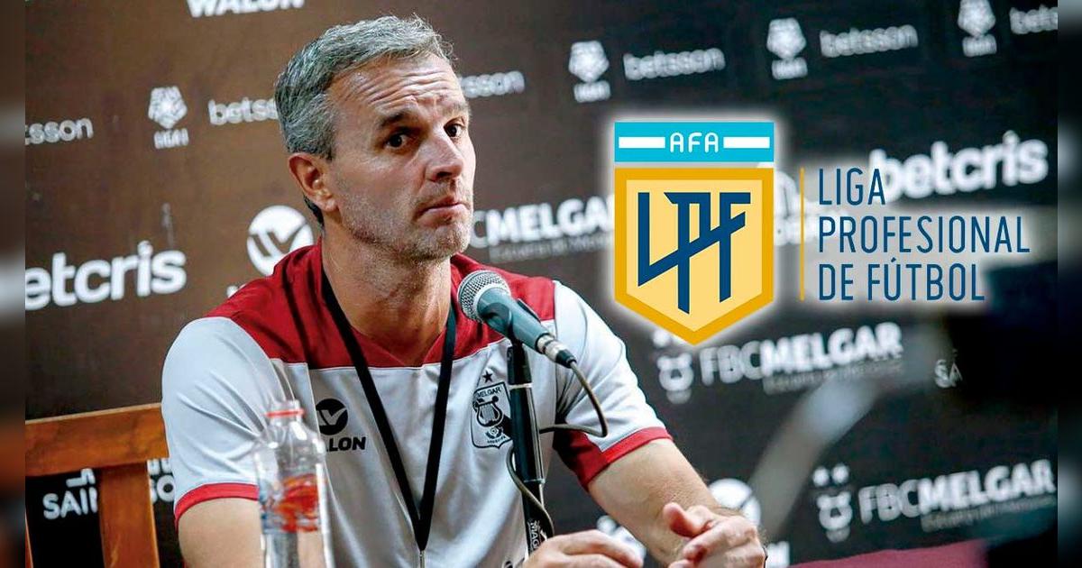 Pablo Lavallén: de dejar en el descenso a Melgar a estar cerca de ...