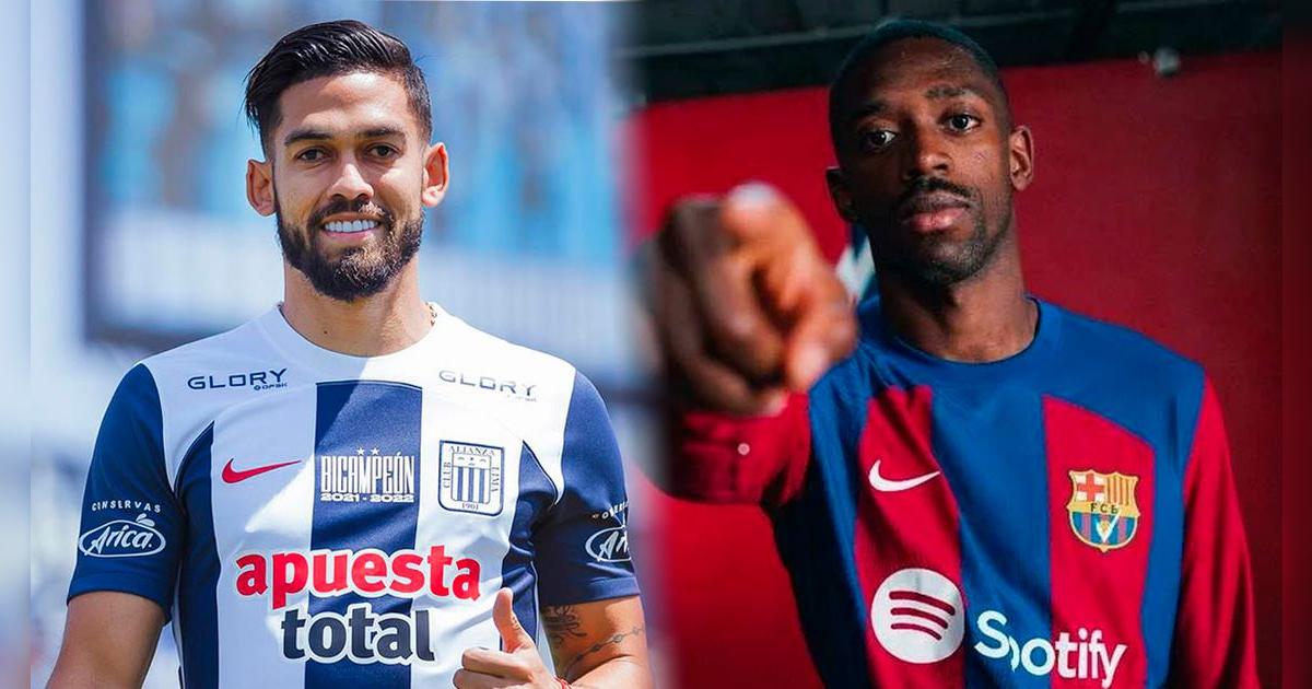 ¿Camisetas de Alianza Lima y Barcelona tienen el mismo diseño?