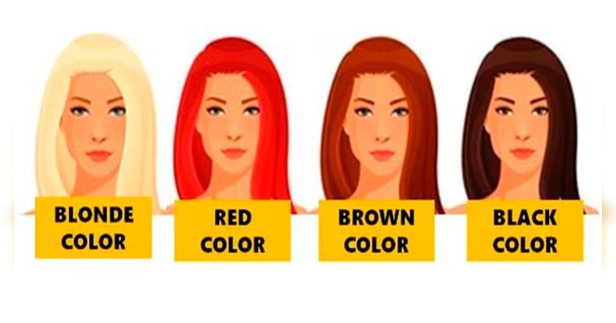 ¿De qué color es tu cabello? Elige una opción y descubre cómo es tu ...