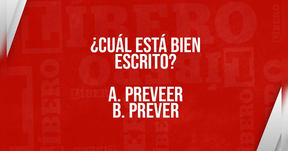 ¿Es PREVEER o PREVER? Mira lo que responde la RAE
