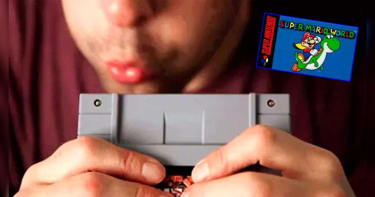¿Realmente servía de algo soplar los cartuchos de Super Nintendo? La ...