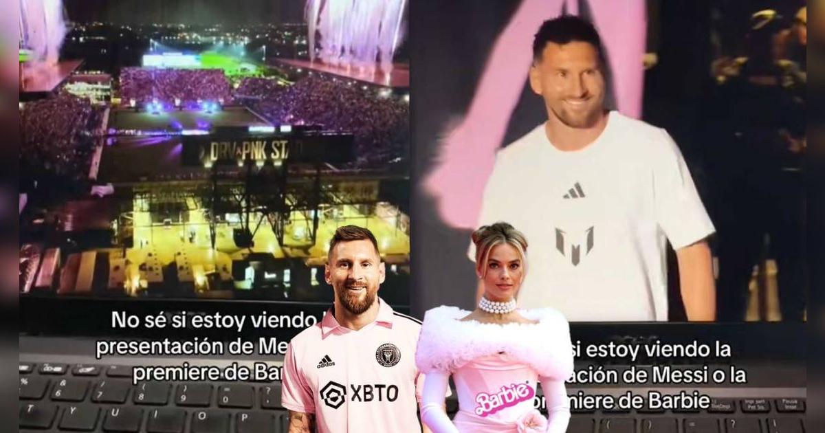 ¿Messi en colaboración con "Barbie"?: bienvenida al Inter Miami fue ...