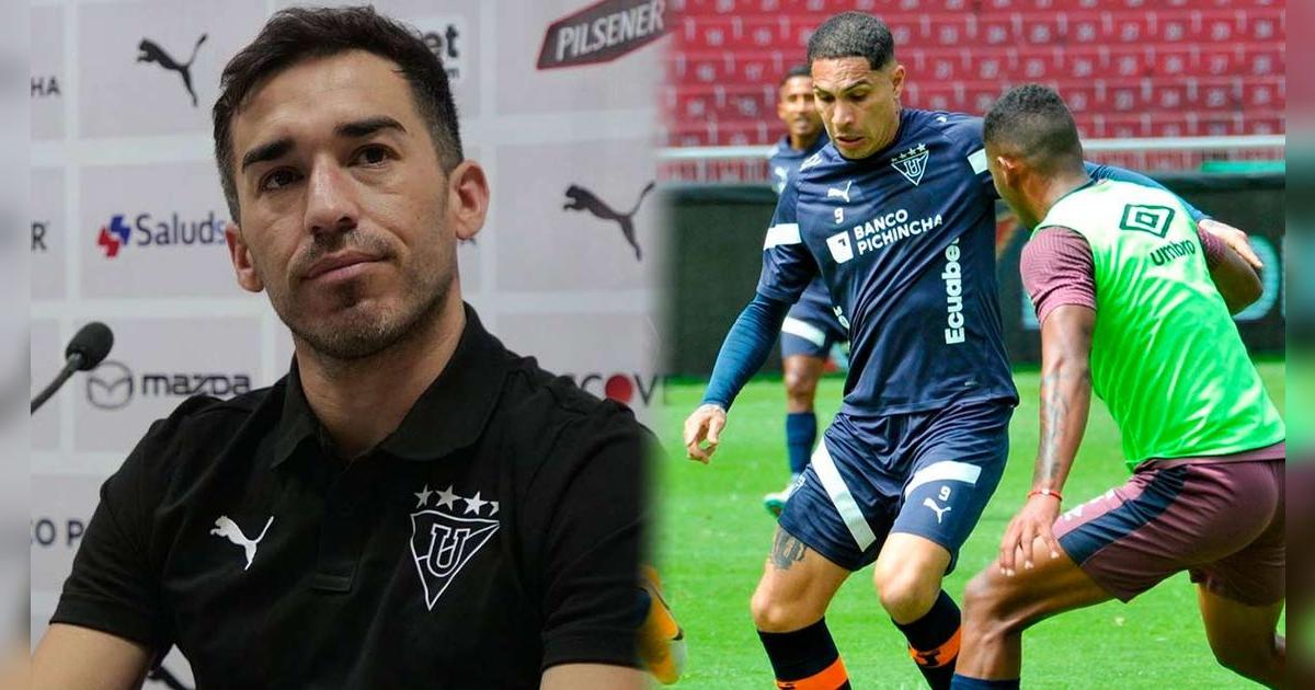 Paolo Guerrero Figura de LDU de Quito, Lizandro Alzugaray, sobre el ...