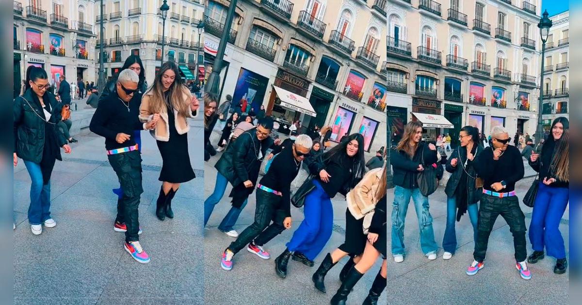 JP El Chamaco enseñó a españolas a 'botar chocolate' mientras bailan ...