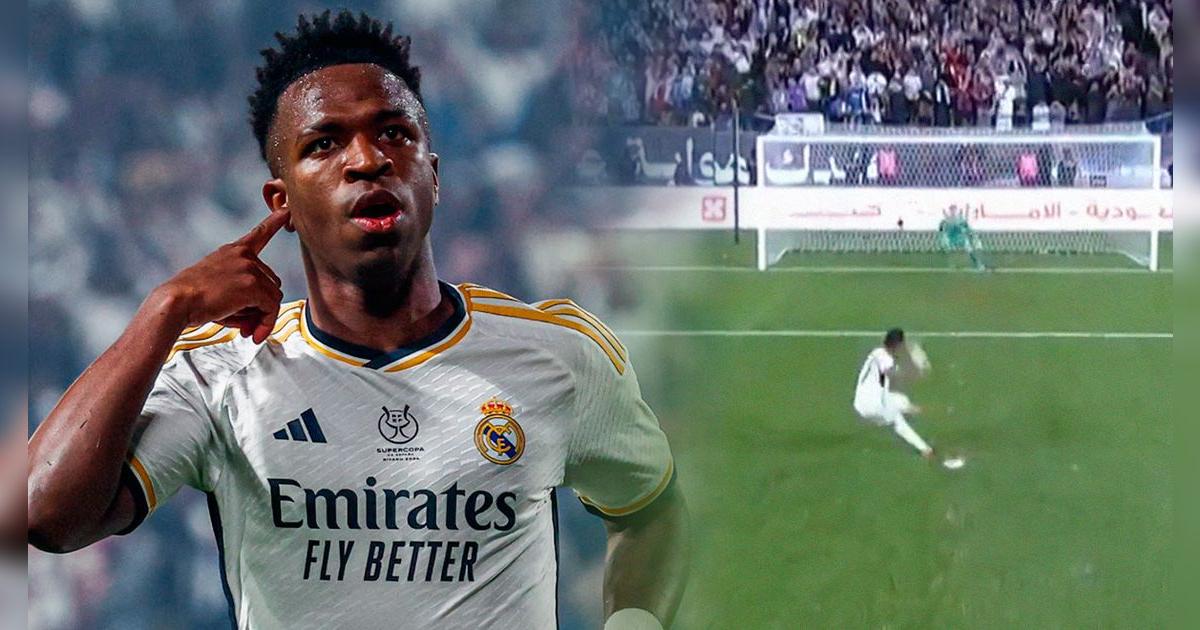Gol de Vinícius Junior Real Madrid vs Barcelona EN VIVO ONLINE GRATIS por DIRECTV Sports ...