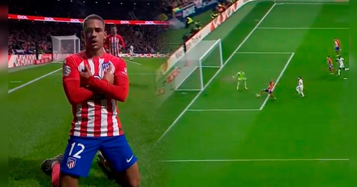 Gol de Samu Lino Real Madrid vs Atlético Madrid EN VIVO DIRECTV Sports ...