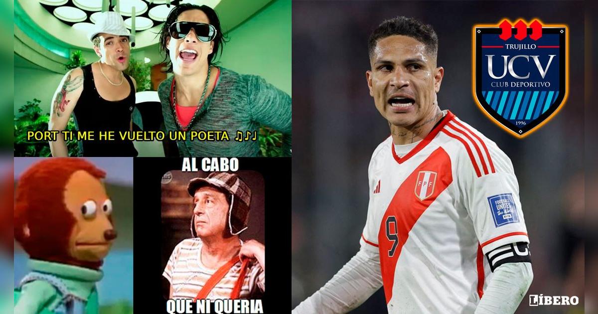 Paolo Guerrero a César Vallejo: Los mejores memes sobre la llegada del ...