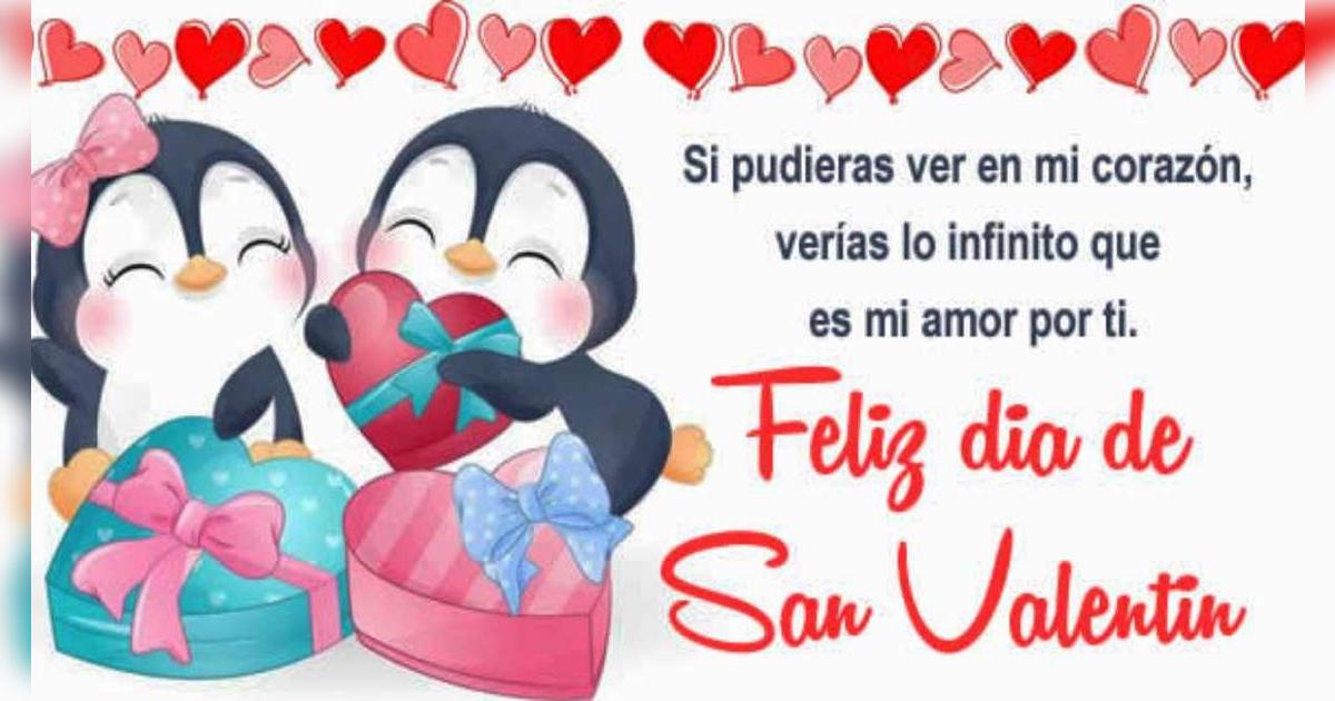 Mensajes bonitos para San Valentín: Sorprende a esa persona especial son estas imágenes | Frases ...