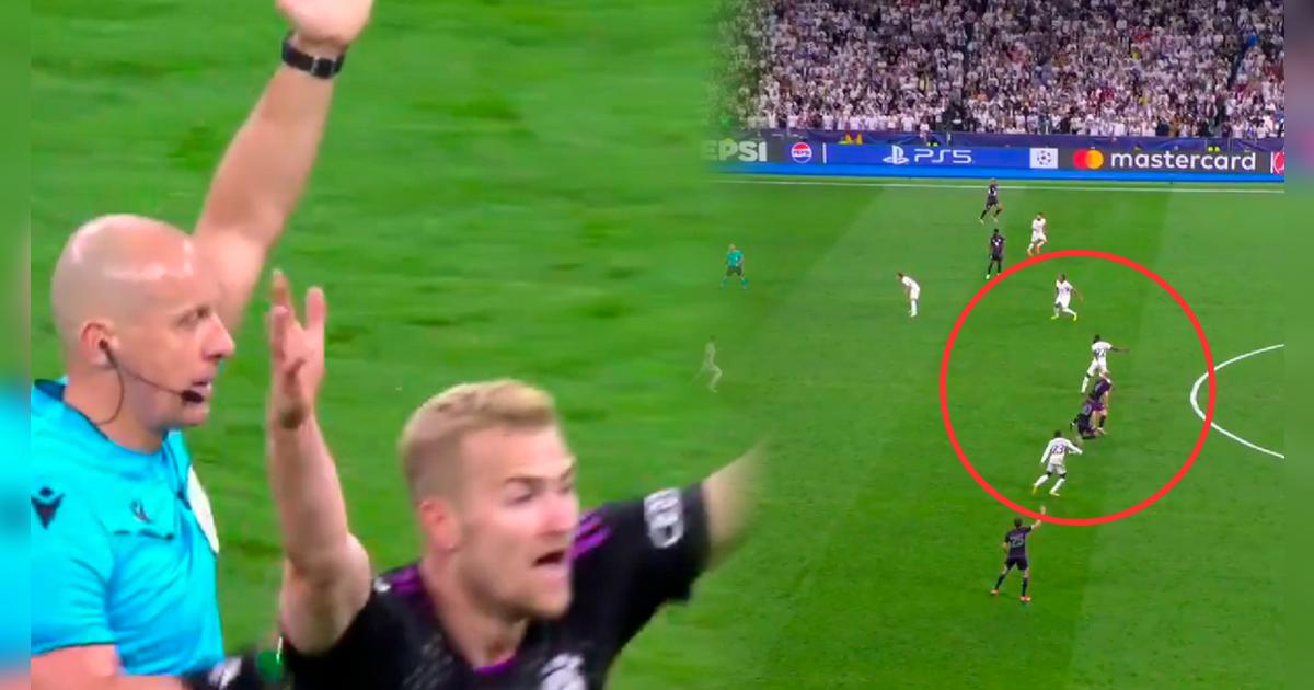 ¿Era offside? De Ligt anotó el 2-2 del Bayern Múnich en el final ante ...