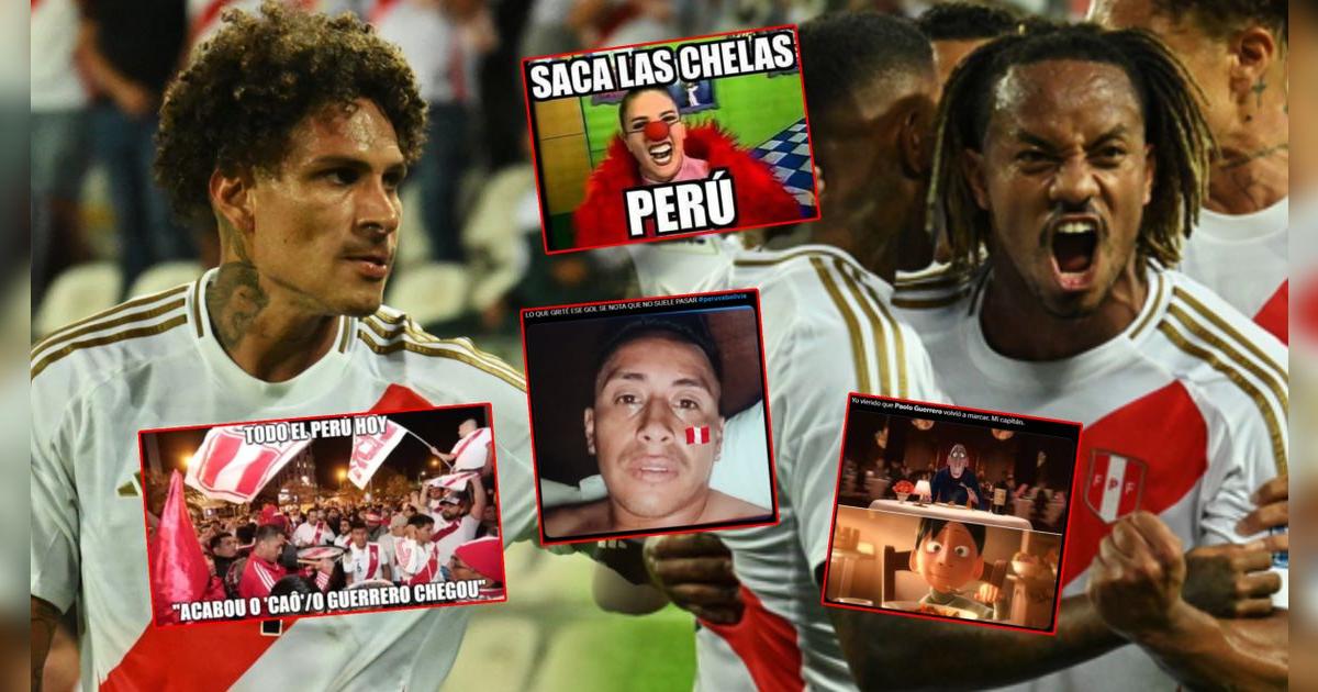 Perú derrotó a Bolivia, abandonó el último lugar y divertidos memes ...