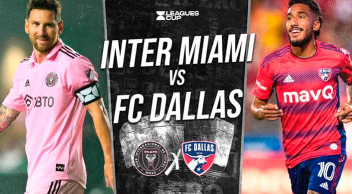 Inter Miami vs Dallas: resumen del partido por Leagues Cup