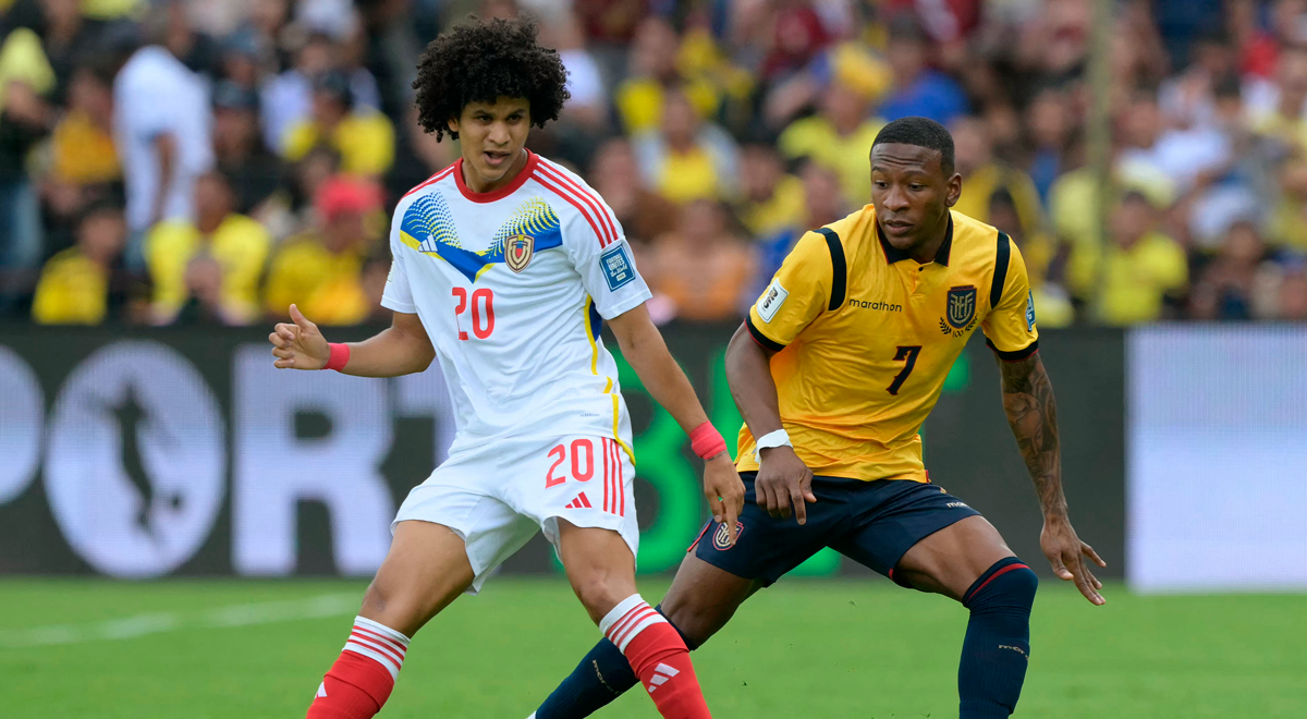 Ecuador vs Venezuela por Eliminatorias 2026: resultado del partido