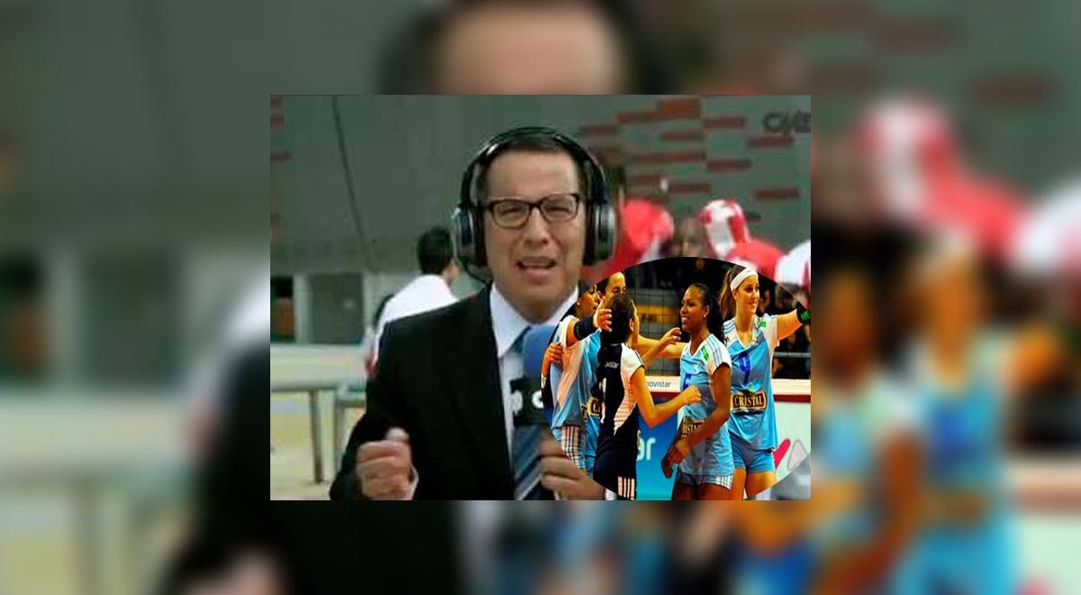 Daniel Peredo: Periodista se convirtió ahora en narrador de vóley |VIDEO