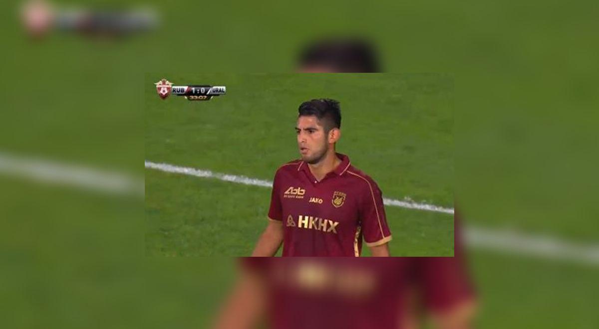 Carlos Zambrano: 'León' fue titular en victoria por 3-1 del Rubín Kazán ...