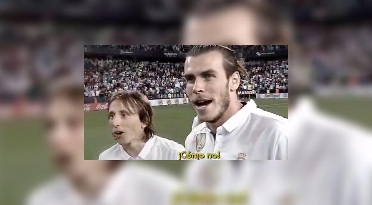 Real Madrid: La reacción de Gareth Bale y Luka Modric al enterarse que ...