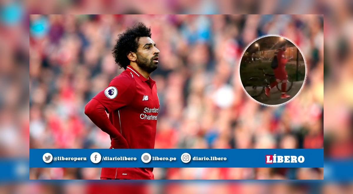 ¿Salah se regresó en bicicleta tras marcar un golazo ante el Chelsea?