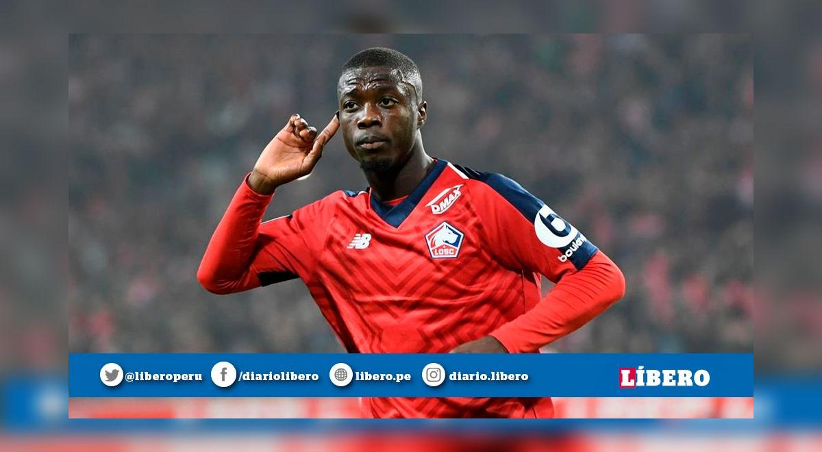 El Manchester United va a la carga por Nicolas Pépé