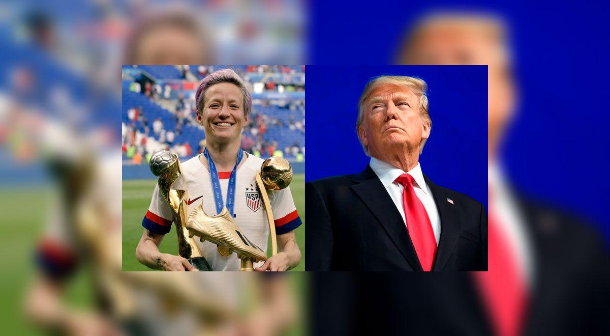 Megan Rapinoe, contundente con Donald Trump: "Tu mensaje excluye a las ...