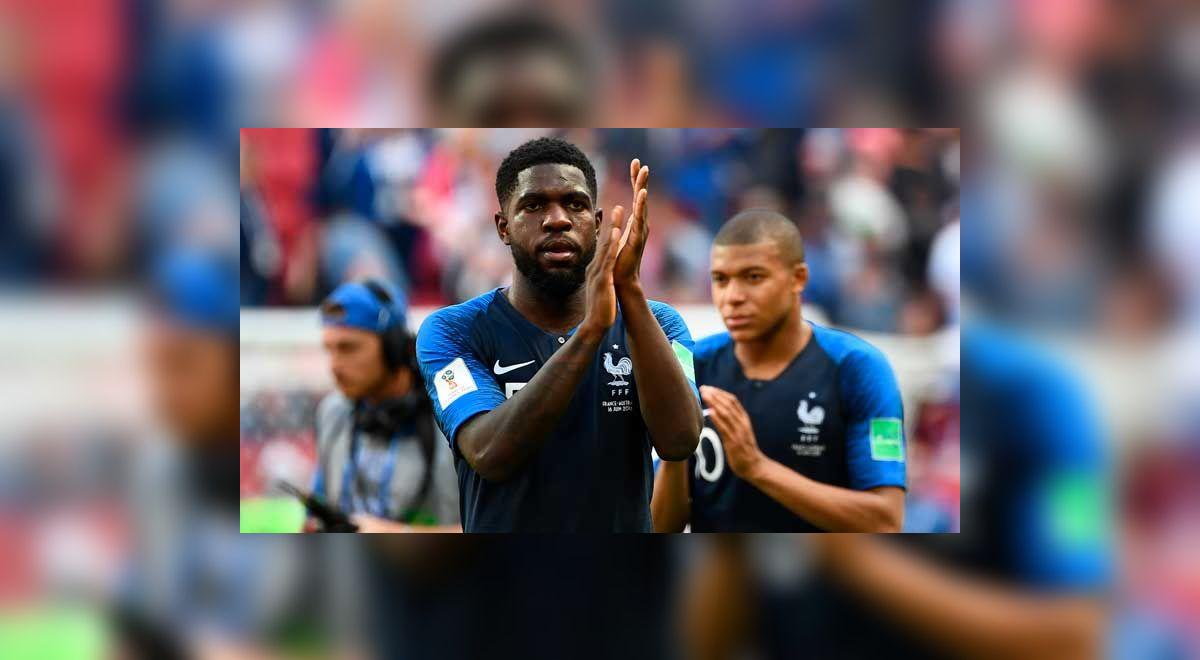 Samuel Umtiti: "Forcé mi rodilla durante el Mundial y no me arrepiento"