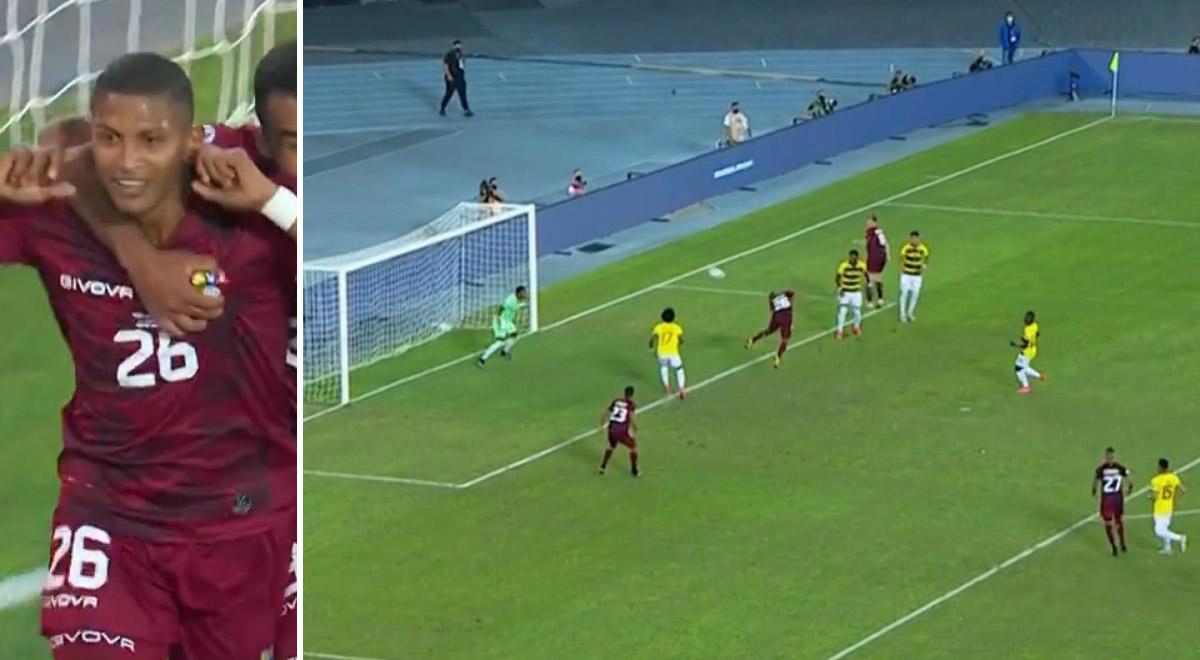 Ecuador vs Venezuela: Edson Castillo anotó el 1-1 de la 'Vinotinto' - VIDEO