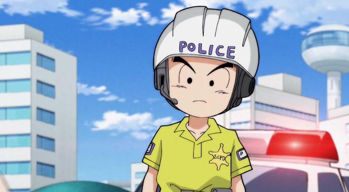 Krillin seguirá trabajando como policía en la nueva película de Dragon ...