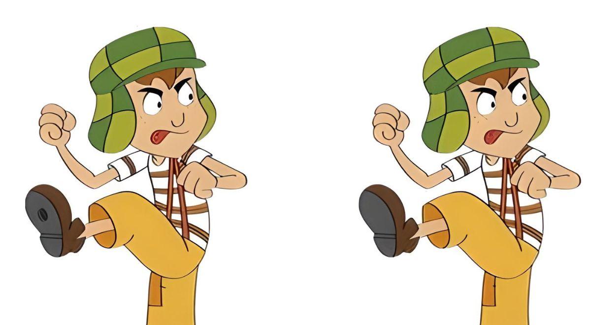 ¡Nivel genios! Halla las 4 diferencias de 'El Chavo del 8' en solo 10 ...