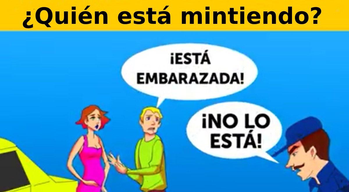 ¿Quién está mintiendo? Demuestra que eres un 'GENIO' y resuelve este ...