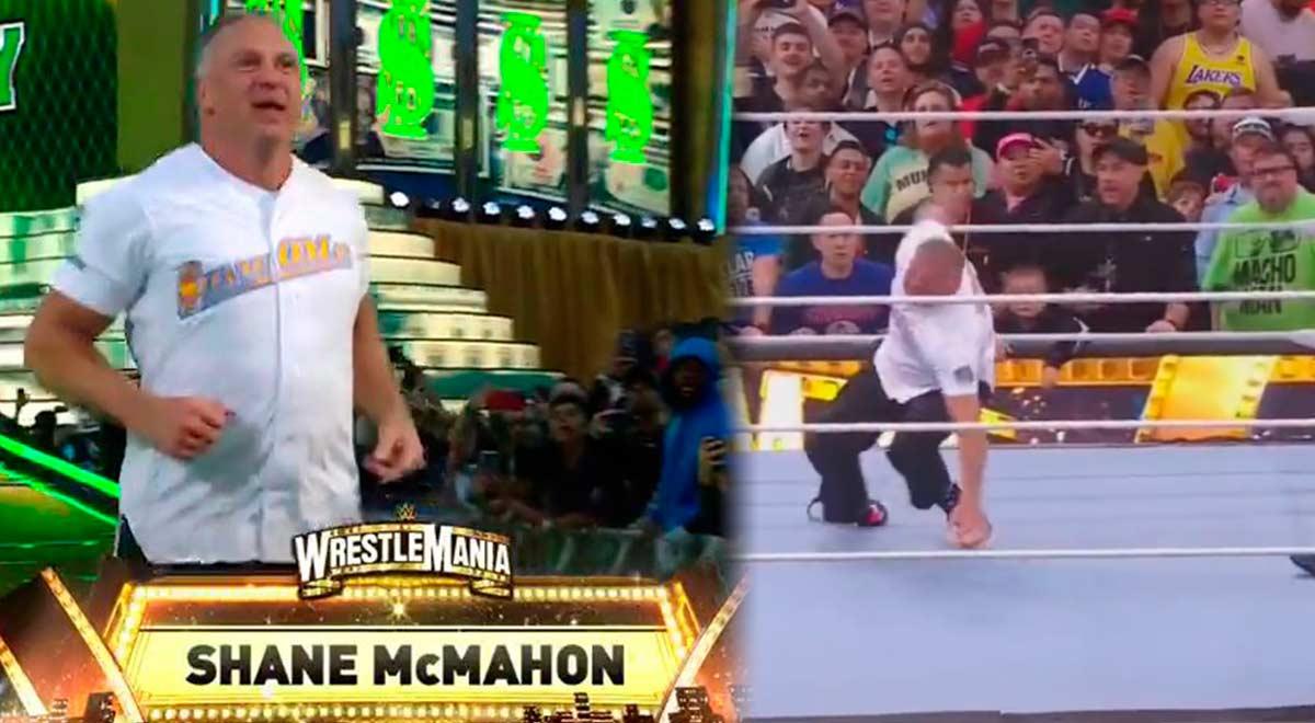 Shane McMahon regresó a WWE en Wrestlemania 39 y se lesionó en su ...