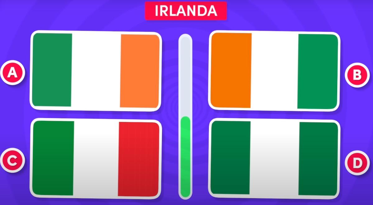 ¿Cuál es la bandera de Irlanda? Encuéntrala en 5 segundos y descubre si ...