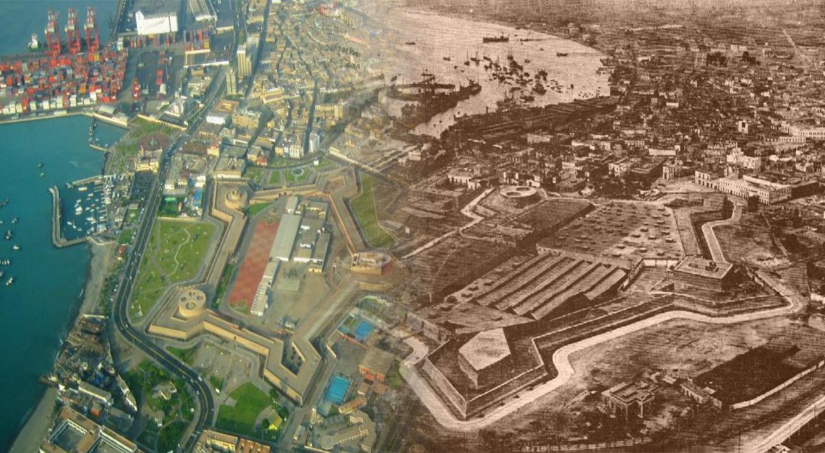 ¿Cómo lucía el Callao y la Fortaleza Real Felipe en 1925? Foto ...