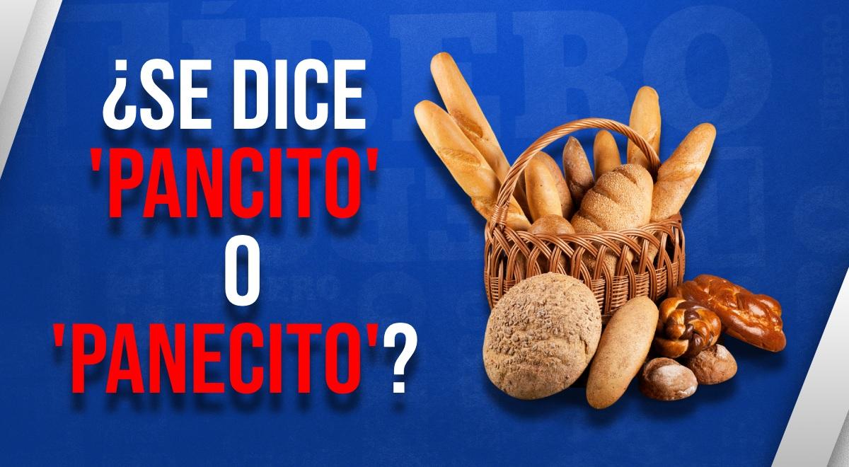 ¿Se dice 'pancito' o 'panecito? Esto es lo que dice la Real Academia ...