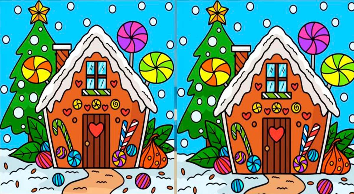 Reto visual: ¡Un reto para fanáticos de la Navidad! Intenta ubicar las ...