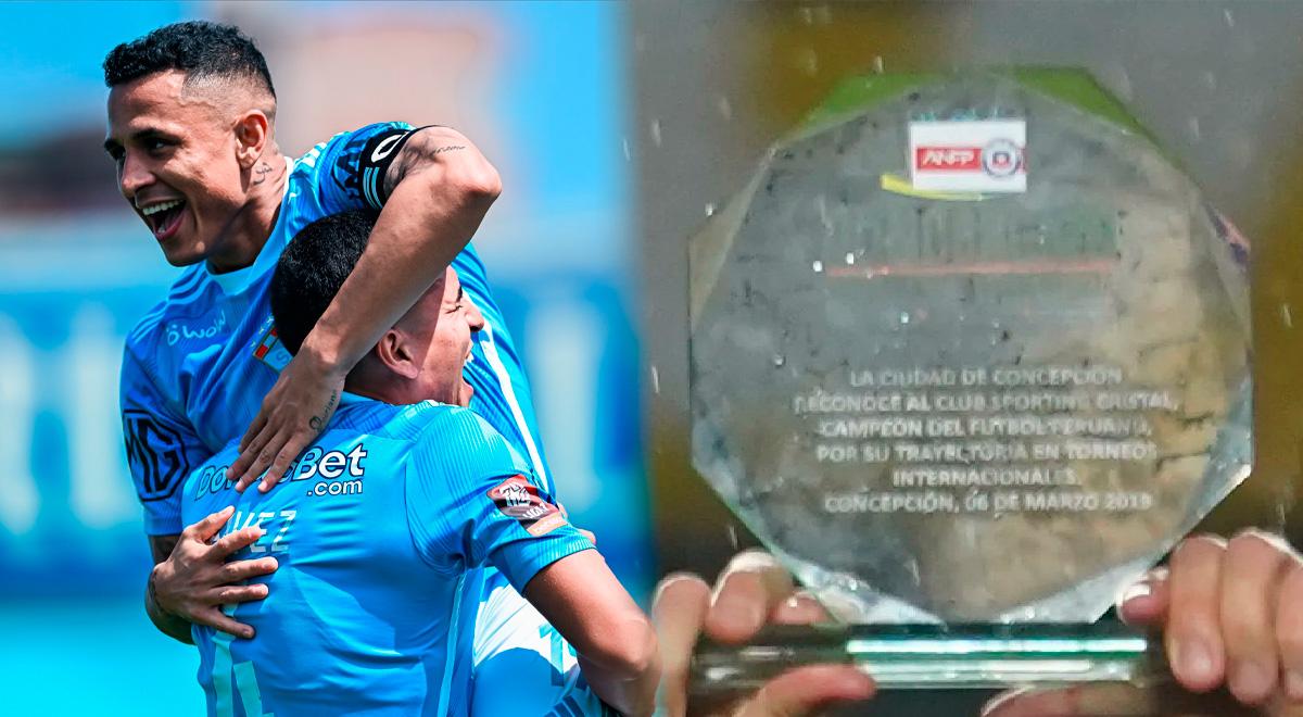 Universidad de Concepción recibió placa con nombre de Sporting Cristal ...