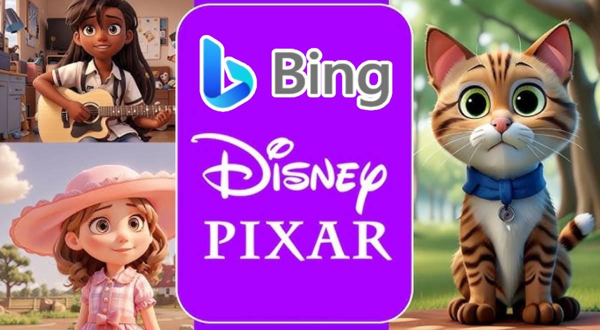 Bing Image Creator: cómo crear tu póster personalizado de Disney Pixar ...