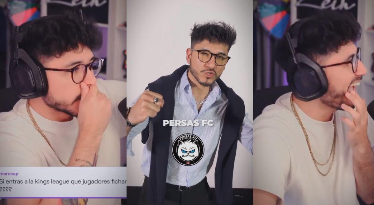 AndySane en Persas FC: ¿A qué jugadores ficharía el Youtuber peruano ...