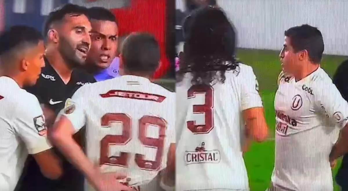 Universitario vs Alianza Lima Angelo Campos enfurecio contra Aldo Corzo ...