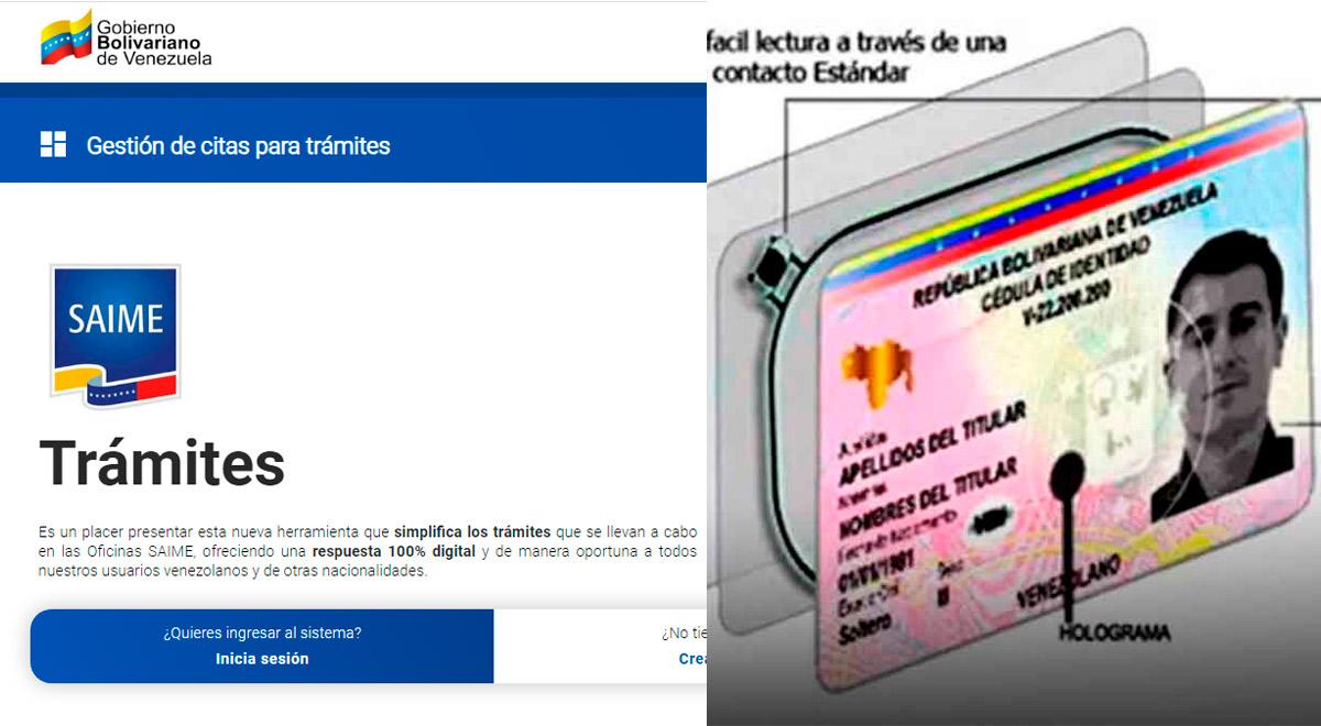 SAIME en línea: solicita AQUÍ una cita para sacar cédula en Venezuela ...