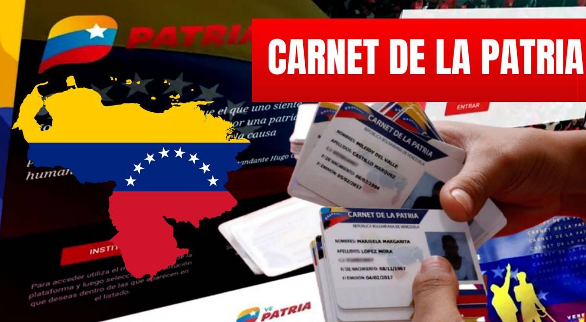 Venezuela: ¿Cómo sacar el carnet de la patria por primera vez por ...